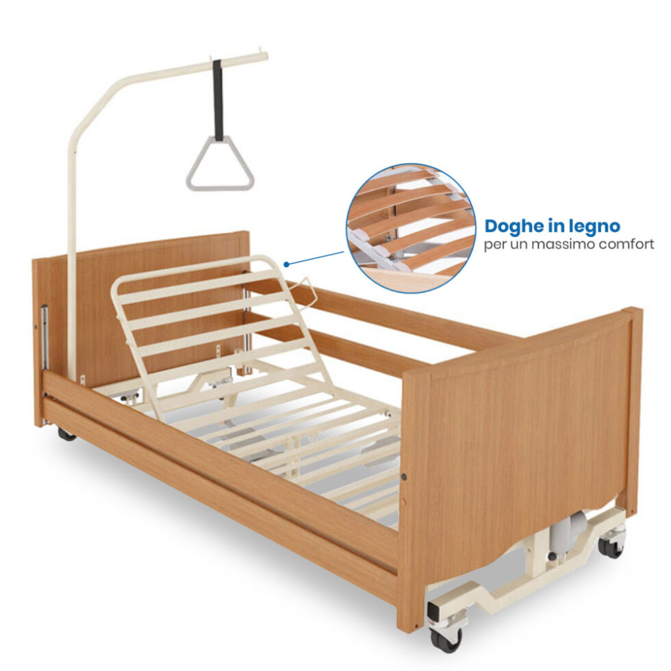 Letto ortopedico ribassato Low | Letti medicali Monza Milano